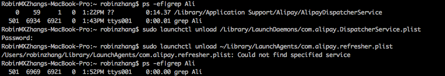 Kill Alipay Dispatch Service On Mac FSD Space